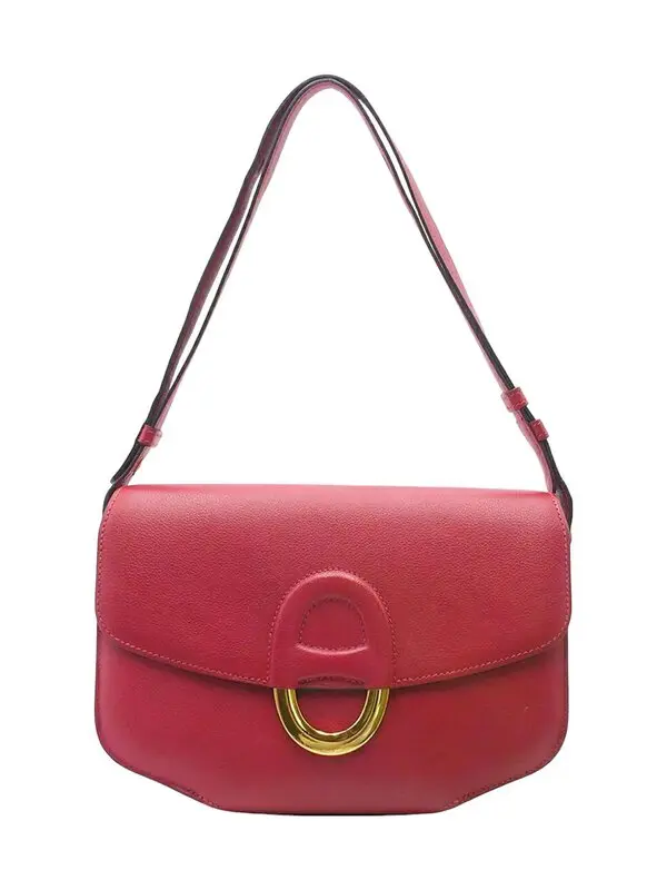 Hermès 2016 Evercolor Cherche Midi 25 Handbag - Red