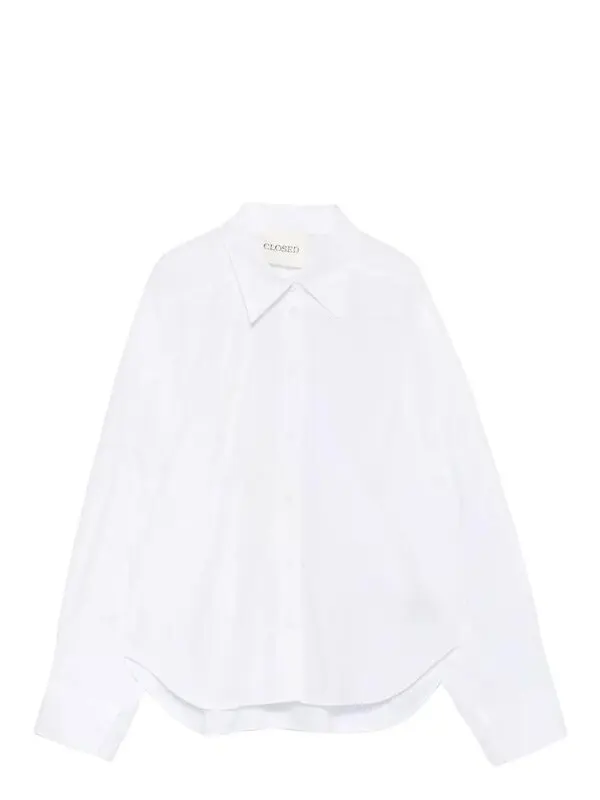 Closed Buttoned Shirt - White