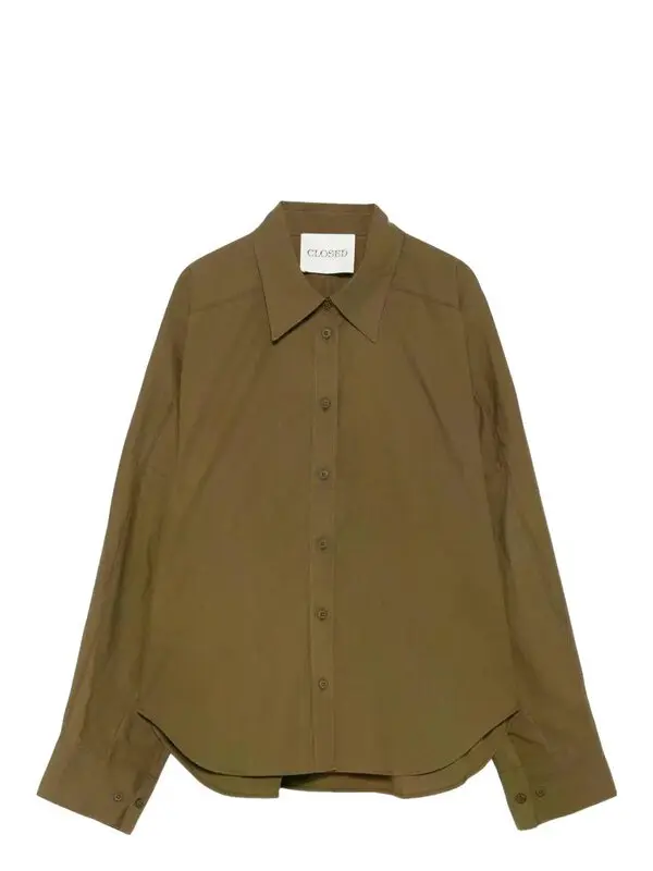 Closed Buttoned Shirt - Green
