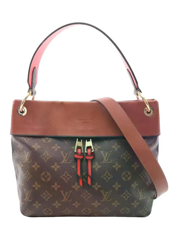 LOUIS VUITTON 2017 Tuileries Besace Satchel - Brown