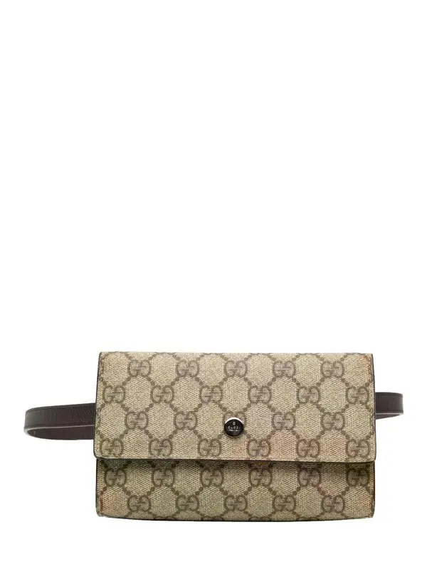Gucci 2000-2015 Gg Supreme Belt Bag - Brown