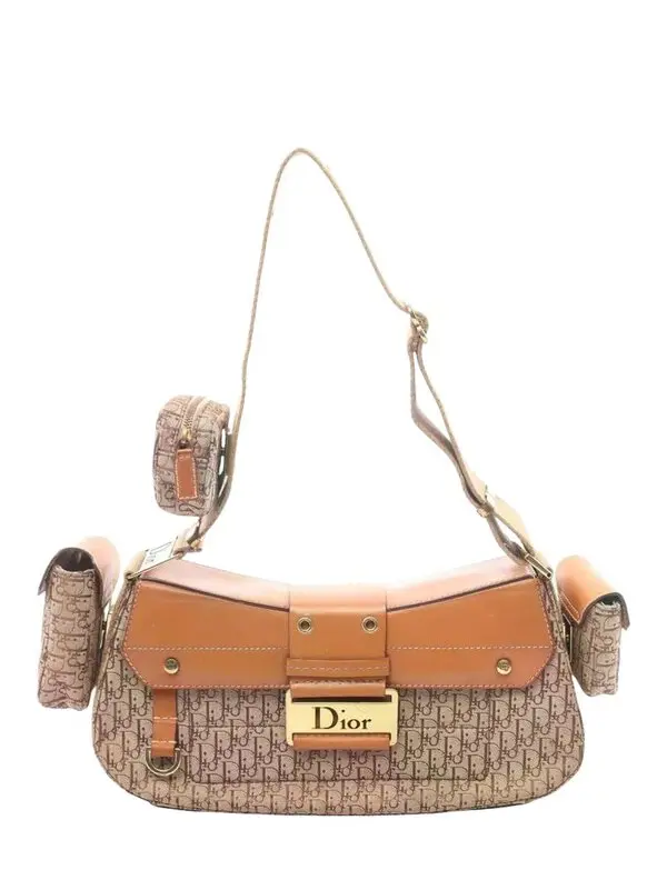 Dior 20th Century Diorissimo Street Chic Columbus Shoulder Bag - Brown