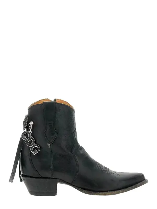 Comme Des Garçons Charm-appliqué Boots - Black