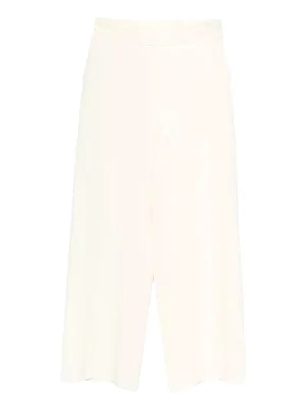 Chiara Boni La Petite Robe Cropped Trousers - Neutrals