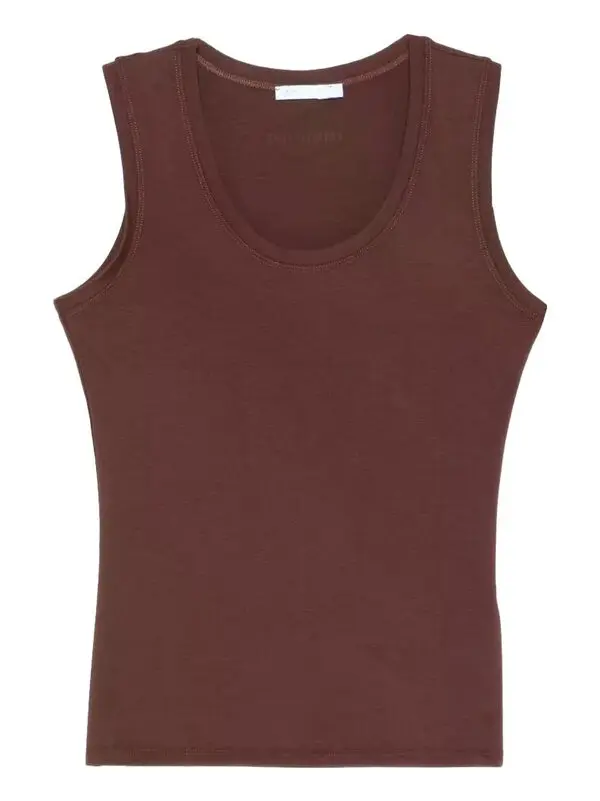Patrizia Pepe Vest Top - Brown