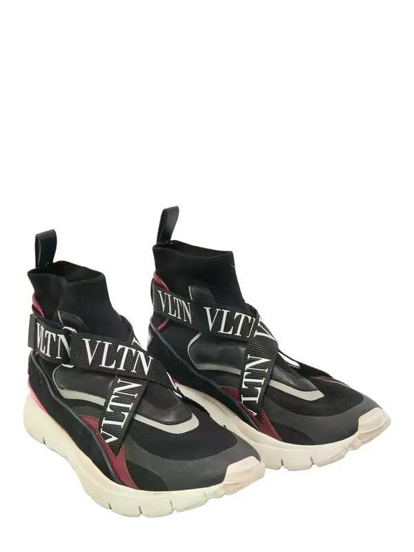 Valentino Garavani Touch-strap Sneakers - Black
