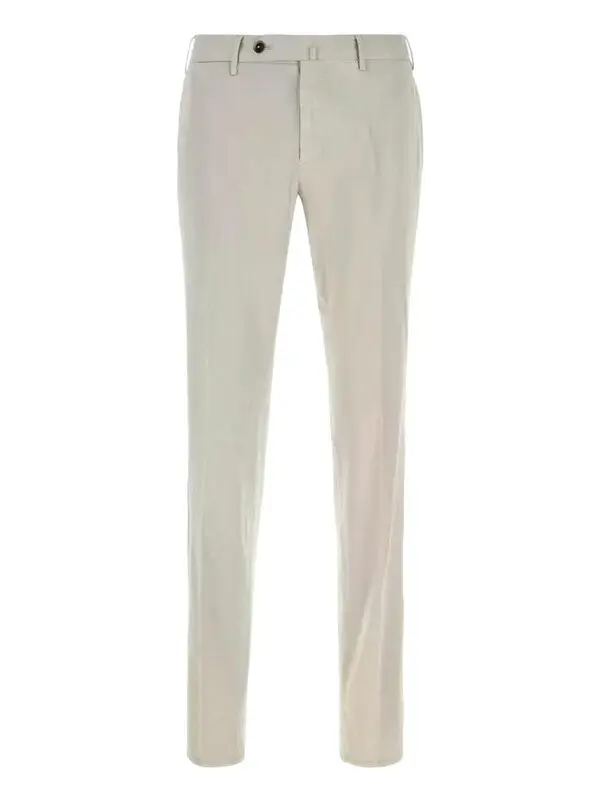 PT TORINO Stretch Chino Trousers - White