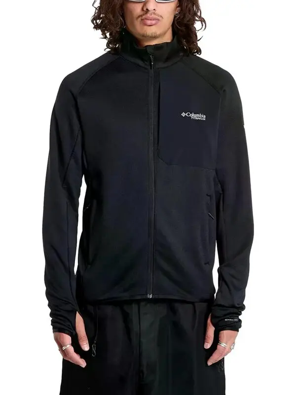 Columbia Grid Fleece Zip Sweater - Black
