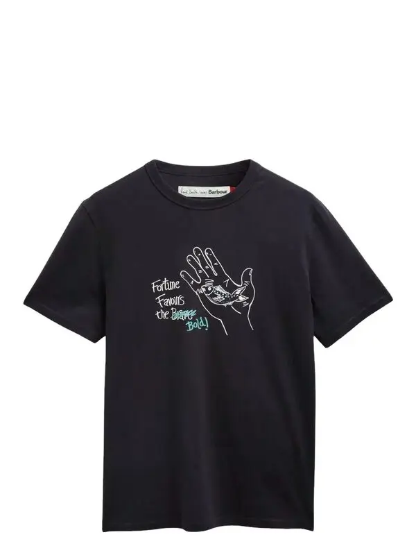 Barbour X Paul Smith Graphic-print T-shirt - Black