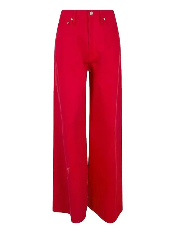 Polo Ralph Lauren Collen Wide-leg Jeans - Red