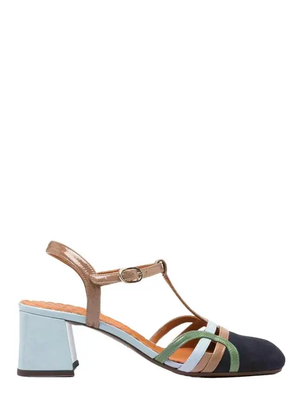 Chie Mihara Vondy Buckle-strap Pumps - Blue