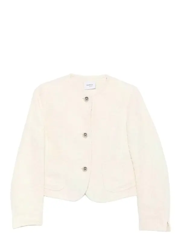 Akris Button Jacket - Neutrals