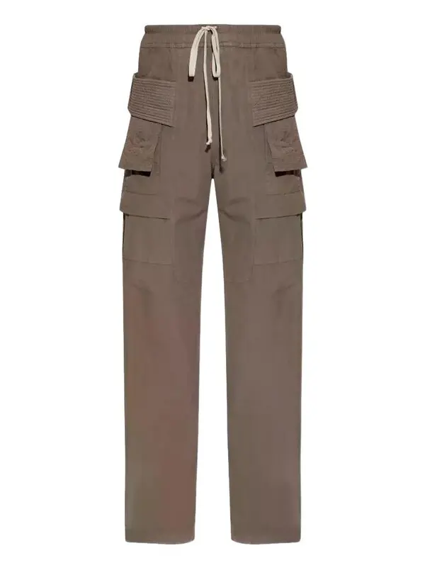 Rick Owens Drawstring Pocket Trousers - Brown