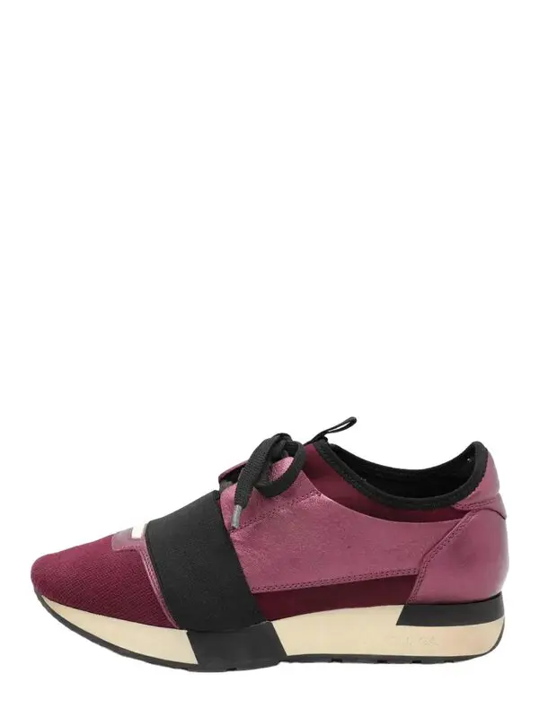 Balenciaga Lace-up Sneakers - Purple