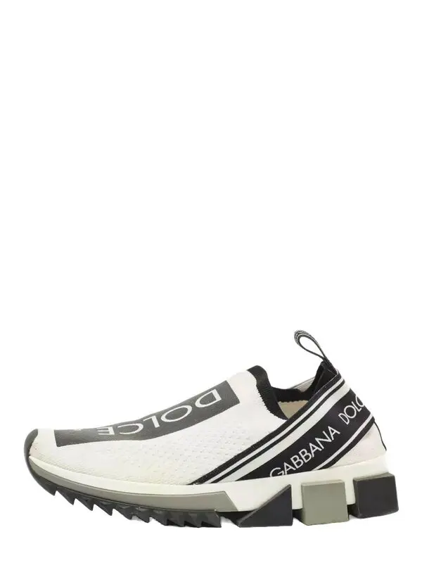 Dolce & Gabbana Sorrento Logo-print Sneakers - White