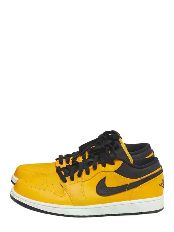 JORDAN Air 1 Lace-up Sneakers - Yellow