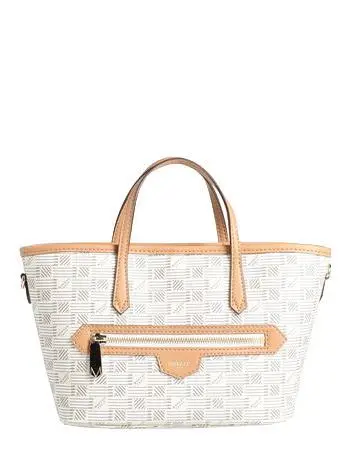 MOREAU PARIS Monaco Large Leather Handbag - White