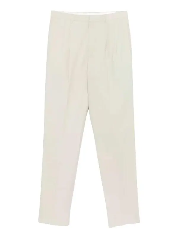LARDINI Pleated Trousers - Neutrals