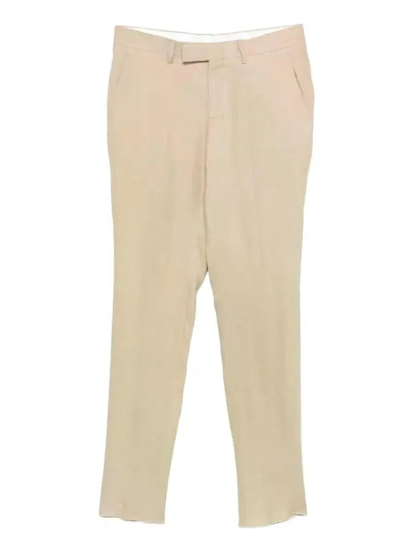 LARDINI Regular-fit Trousers - Neutrals