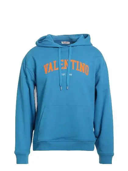 Valentino Garavani Cotton Blend Sweatshirt - Blue
