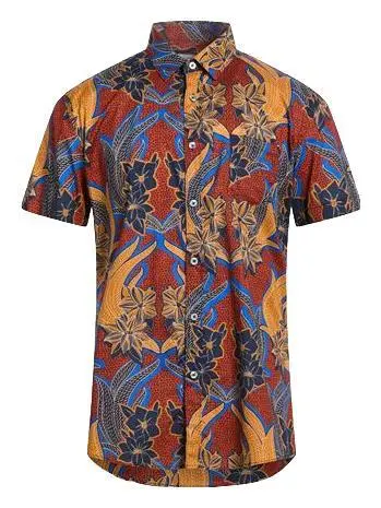 DANIELE ALESSANDRINI Shirt Size Cotton - Red