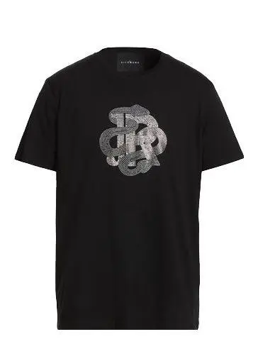 John Richmond T-shirt Size Cotton, Elastane - Black
