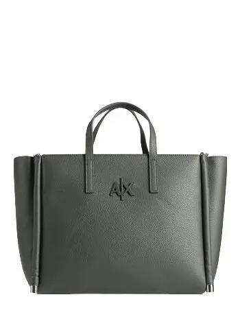 Armani Exchange Military Polyurethane Handbag - Green