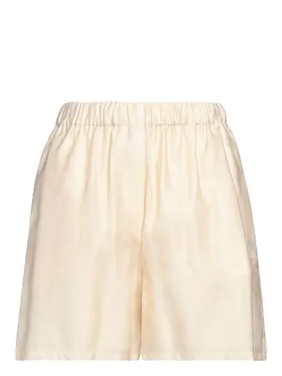 Max Mara Shorts & Bermuda Shorts Sand Size Cotton - Beige