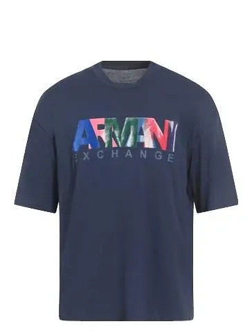Armani Exchange T-shirt Azure Size Cotton - Navy