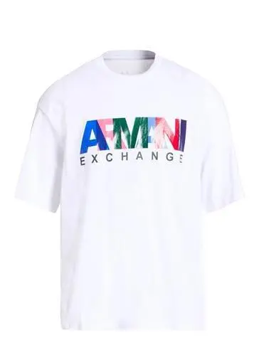 Armani Exchange T-shirt Size Cotton - White