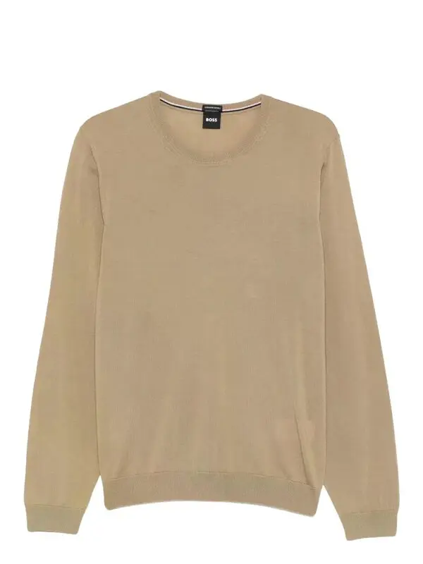 BOSS Crew-neck Sweater - Neutrals