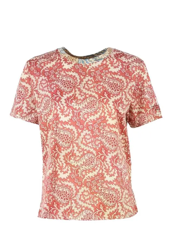 Max Mara Patterned T-shirt - Red