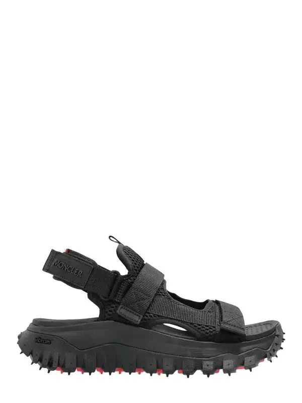 Moncler Trailgrip Vela Sandals - Black