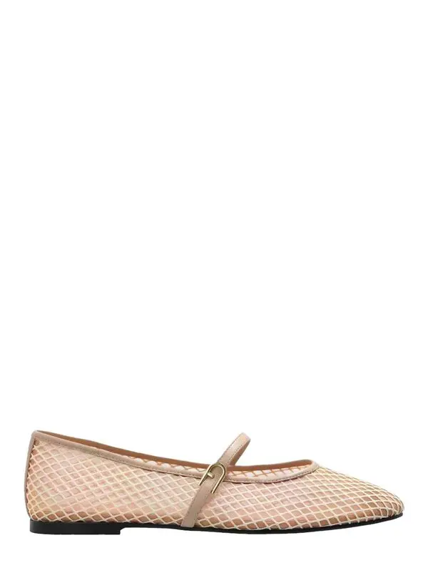 Furla Etoile Net Ballet Flats - Neutrals