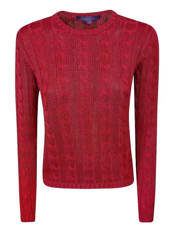 Polo Ralph Lauren Cable Knit Sweater - Red