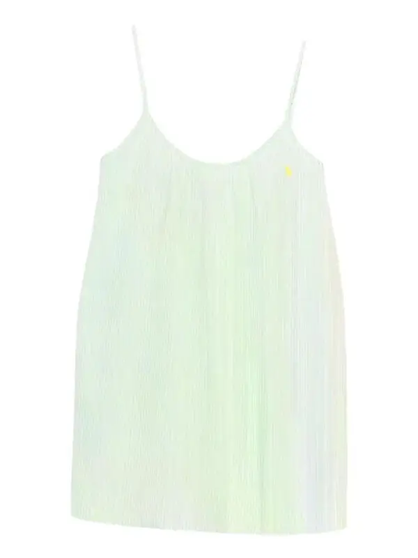 Polo Ralph Lauren Seersucker Slip Nightdress - Green