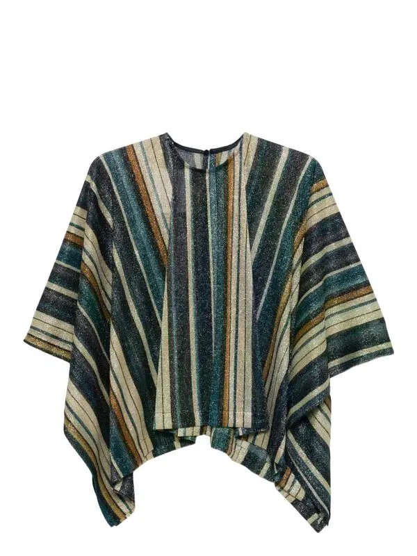 SIYU Zoe Striped-pattern Kaftan - Blue