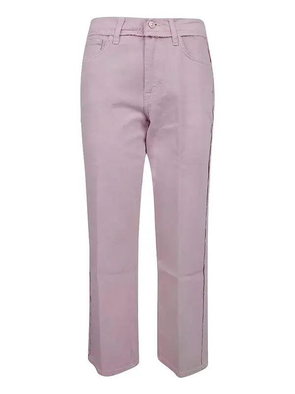 7 For All Mankind Stovepipe Jeans - Pink