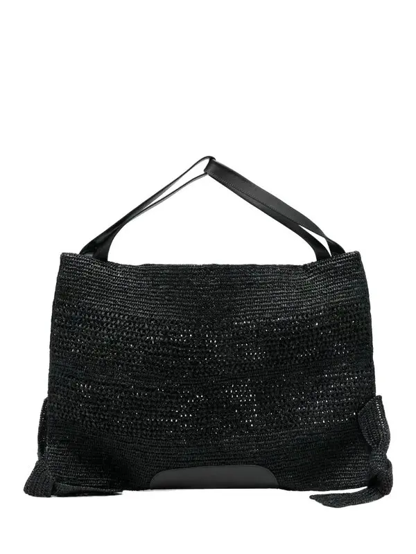 Hereu Cador Knotted Tote Bag - Black