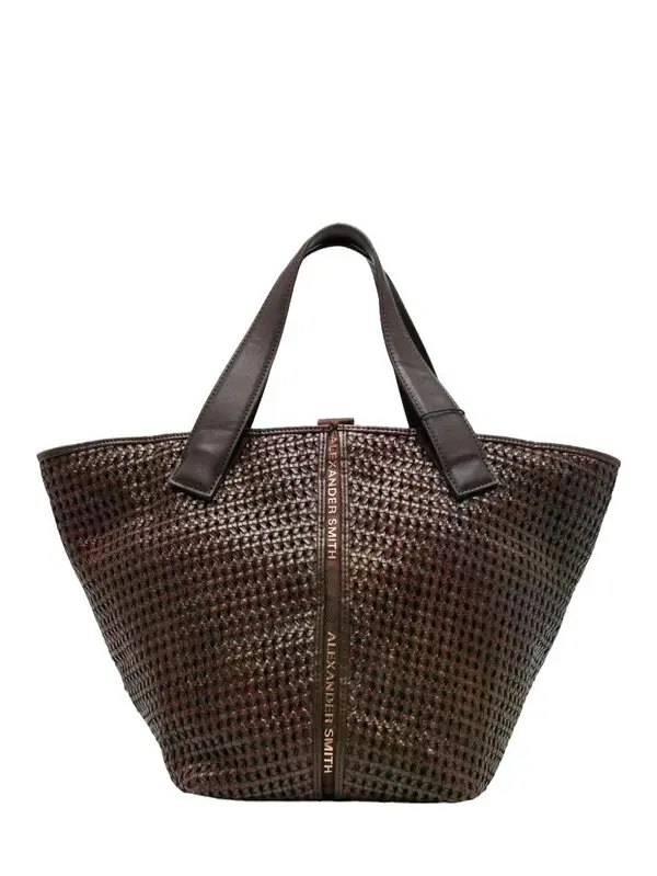 ALEXANDER SMITH Lauren Medium Tote Bag - Brown