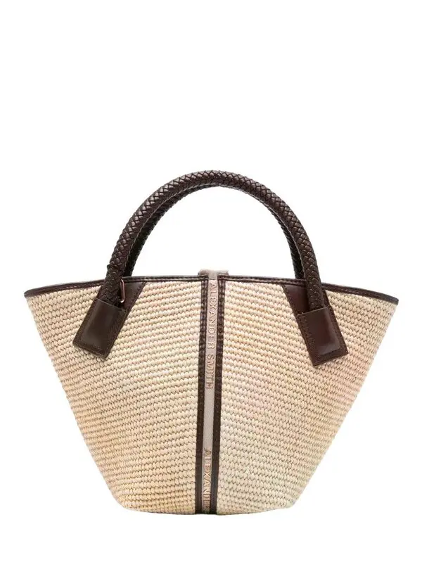 ALEXANDER SMITH Small Lauren Tote Bag - Neutrals