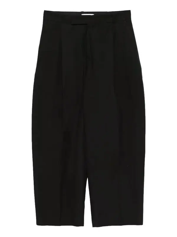 Studio Nicholson Pleated Trousers - Black