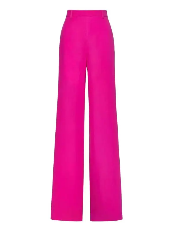 Valentino Garavani Cady Couture Silk Trousers - Pink