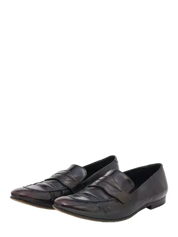 Burberry Calf Leather Loafers - Brown