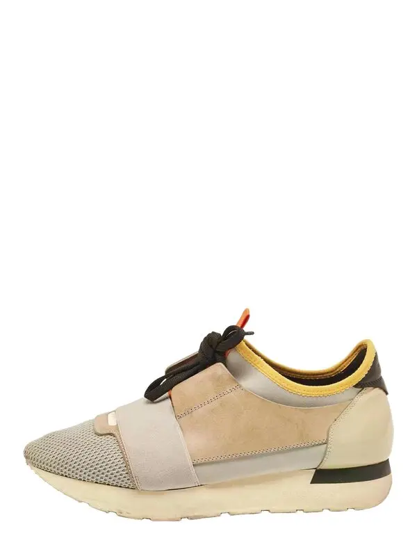 Balenciaga Panelled Sneakers - Neutrals