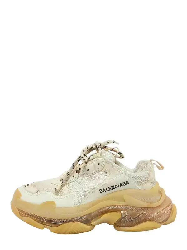 Balenciaga Triple S Mesh Sneakers - Neutrals