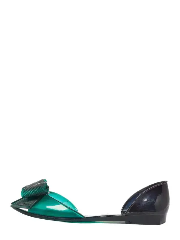 FERRAGAMO Barbados Ballet Flats - Green