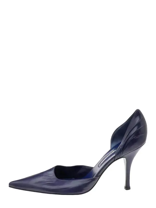 SERGIO ROSSI Pointed-toe Pumps - Purple