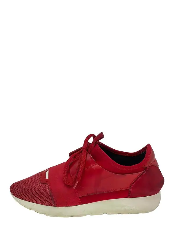 Balenciaga Race Runner Sneakers - Red