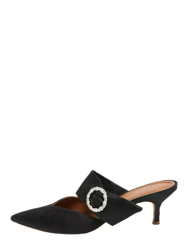 MALONE SOULIERS Pointed-toe Slingback Pumps - Black